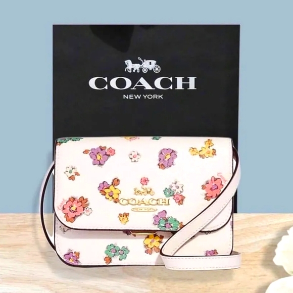 Coach | Bags | Nwt Coach C9958 Mini Brynn Crossbody With Spaced Floral ...